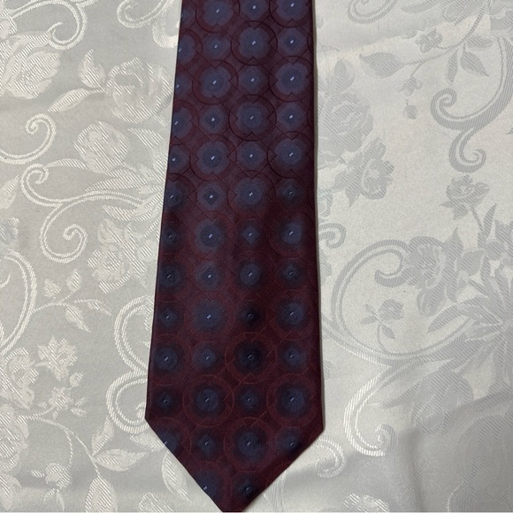 Perry Ellis | Accessories | Perry Ellis Red And Blue Geometric Tie ...